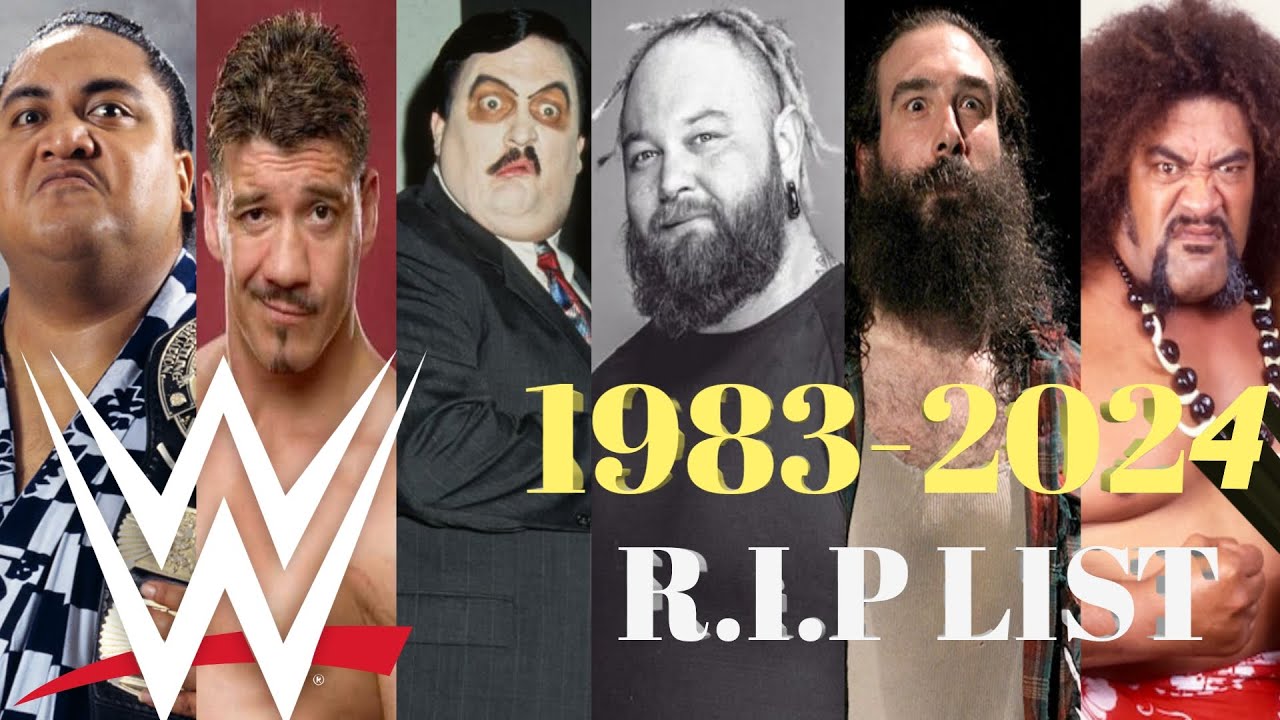 R.I.P List of Dead Wrestlers WWE Superstars 1998-2024 Part 1 - YouTube