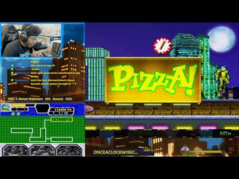 TMNT 3: Mutant Nightmare (Leo, Normal) Speedrun 1:12:40