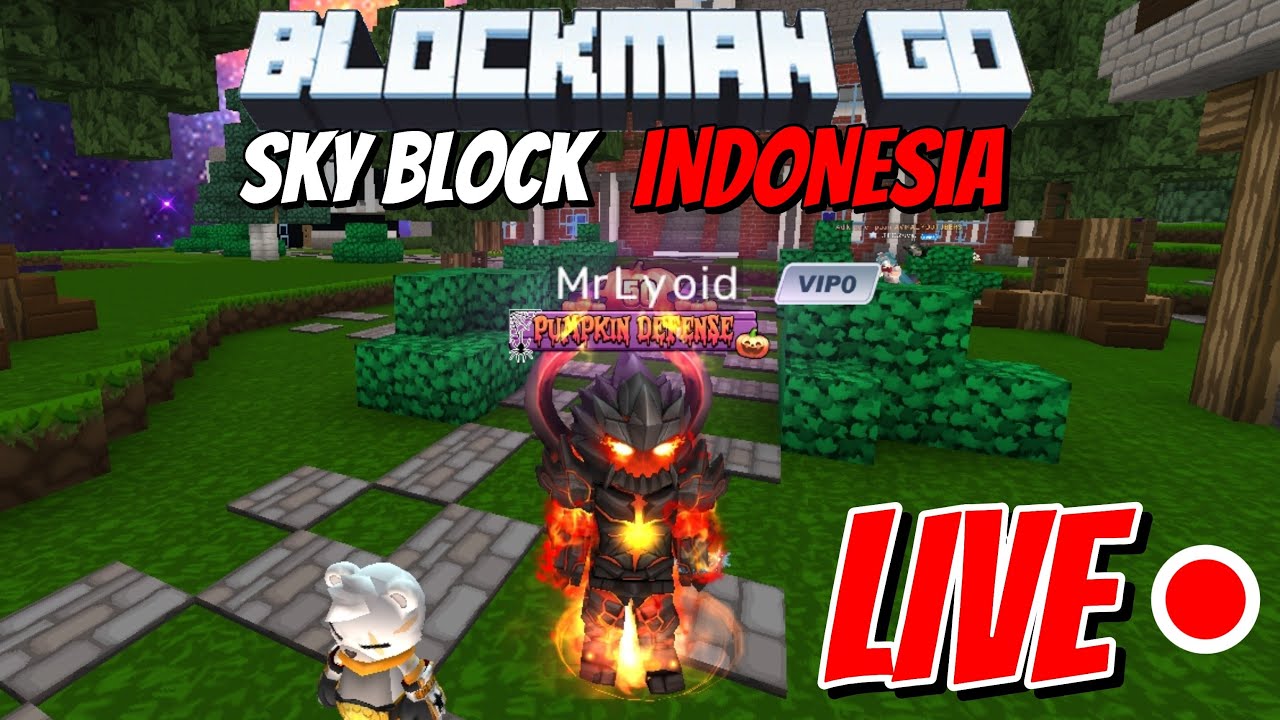 LAWAN BOSS DI AREA PENAMBANGAN DI SKYBLOCK !!! - YouTube