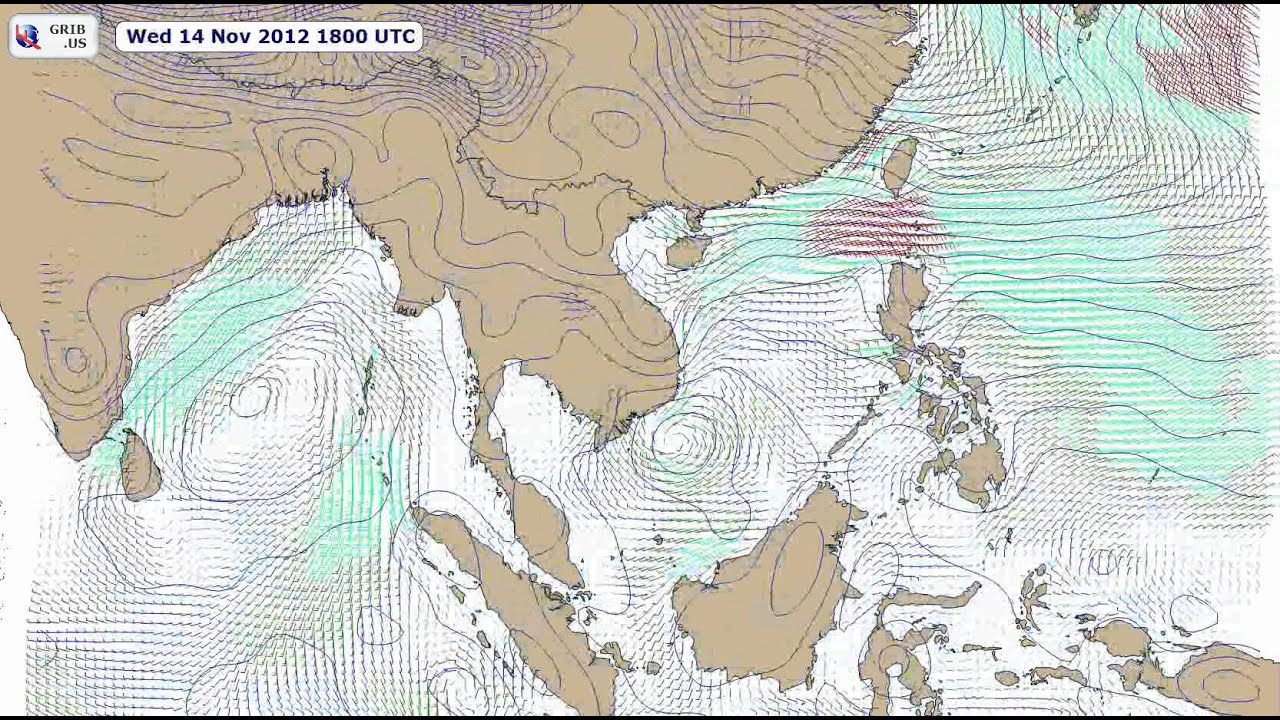 Weather, Rainfall and Storm Forecast by Grib.US : 15 - 20 Nov 2012 ...