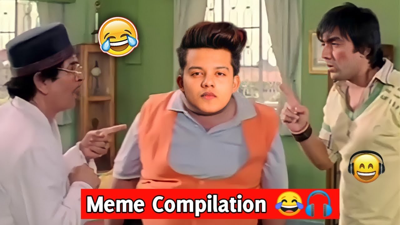 Meme Compilation🎧😂| Trending Memes | Indian Memes Compilation - YouTube
