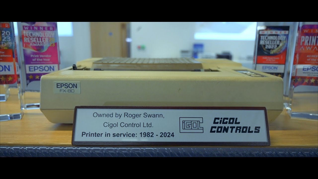 An Epson story: 42 years in the making! - YouTube