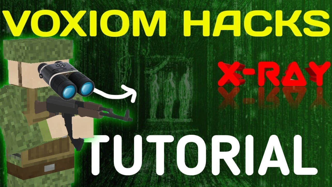HOW TO GET X-RAY VISSION IN VOXIOM.IO | VOXIOM HACKS | - YouTube