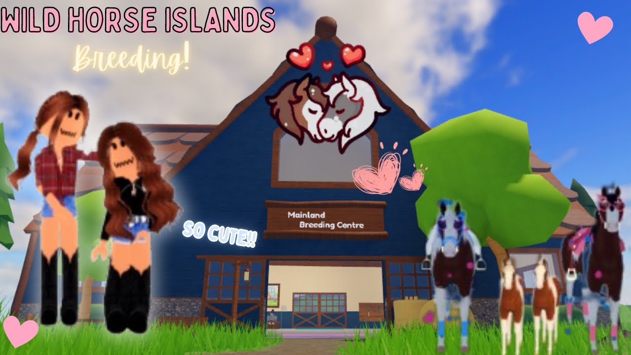 Co-Breeding With My BestFriend |Wild Horse Islands Roblox - YouTube