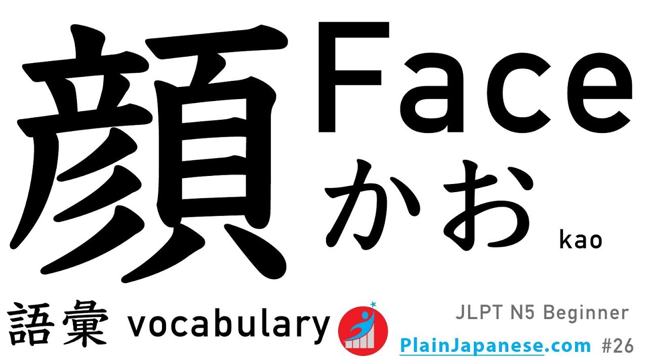 Face Parts in Japanese : Lesson 26 - YouTube