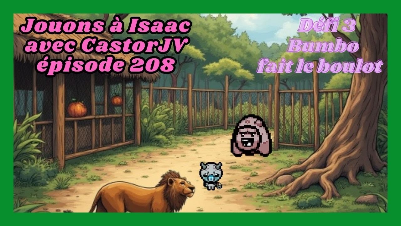 The binding of Isaac repentance #208 [FR] : Défi 3. Bumbo fait le ...