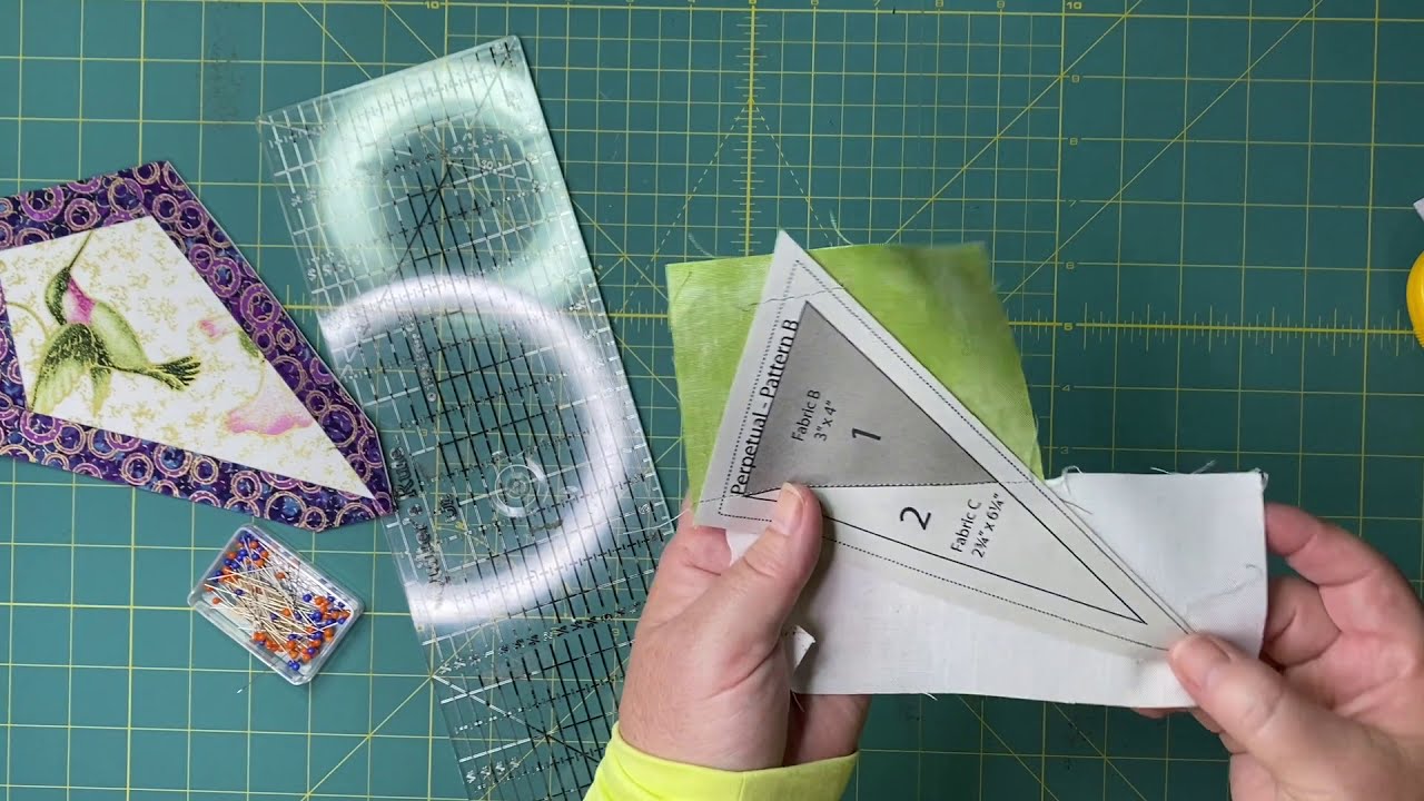 Getting Started with Paper Piecing - Video two - YouTube
