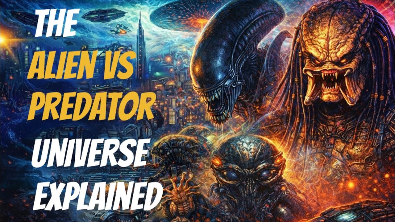 The COMPLETE Alien vs Predator Cinematic Universe (w/ Predator Badlands ...