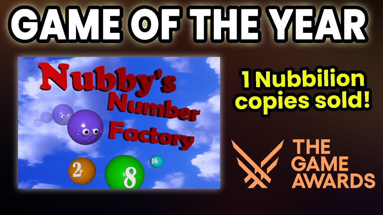 Nubby's Number Factory SWEEPS The Game Awards!! - YouTube