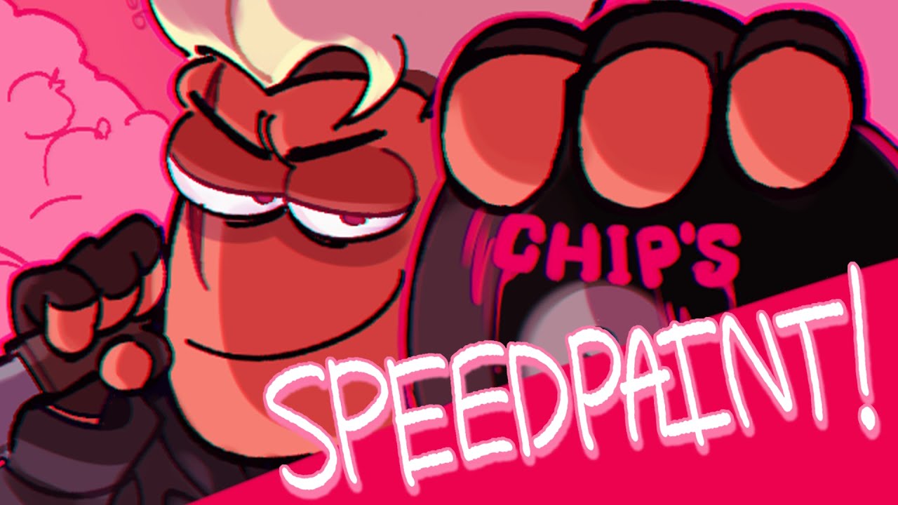 CHIP'S REVENGE (speedpaint) - YouTube