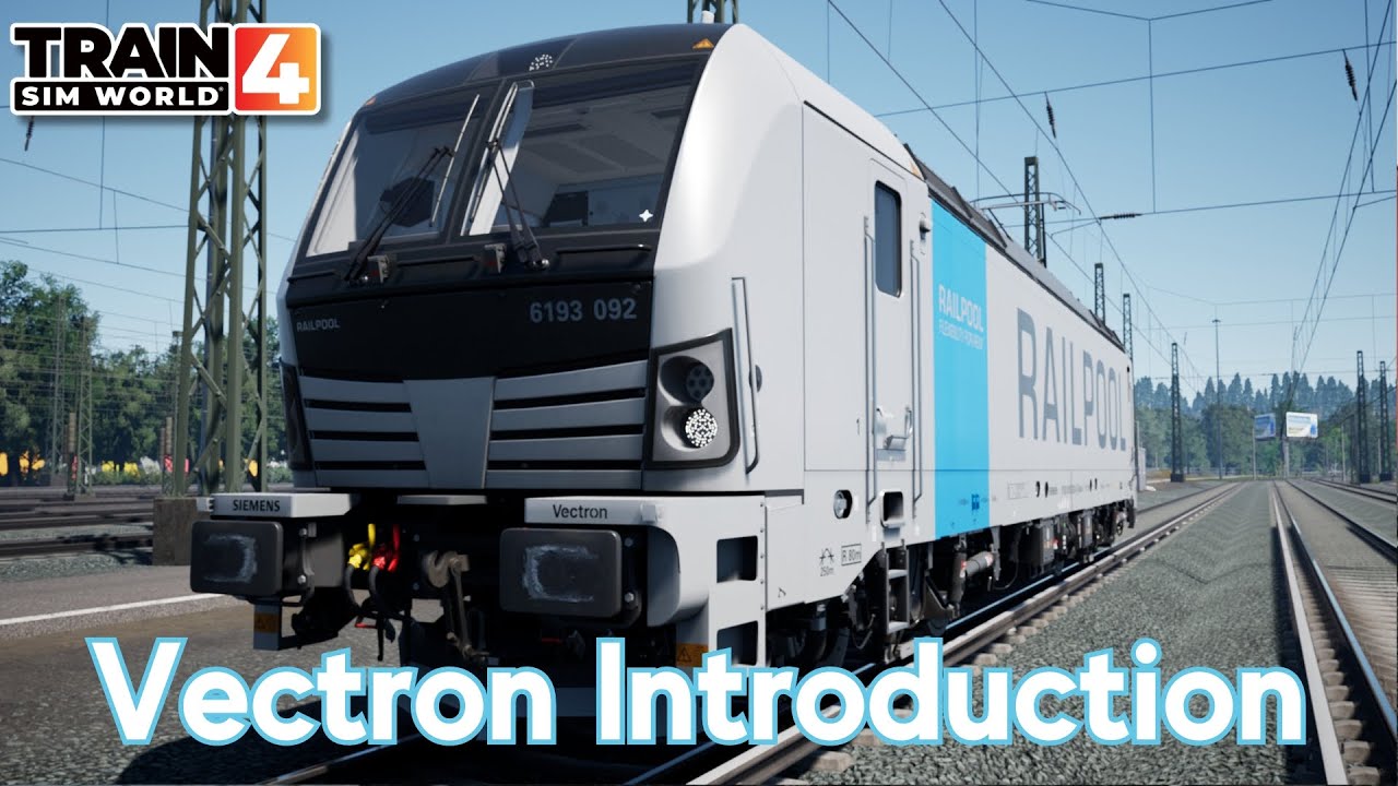 Vectron Introduction - Training Center - Train Sim World 4 - YouTube