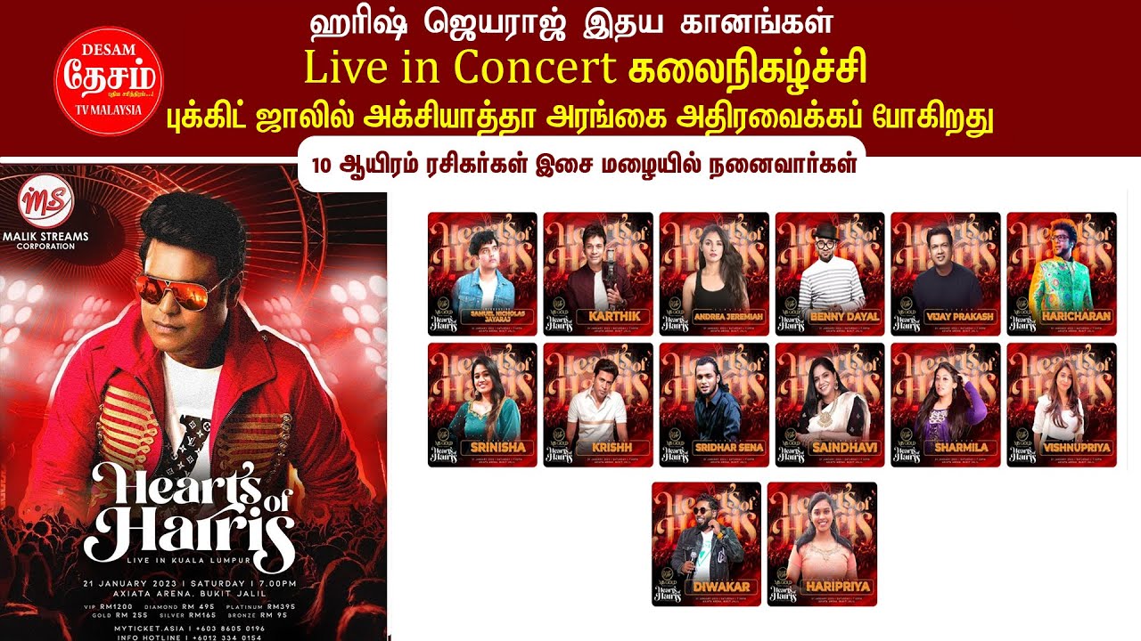 20/1/23 Hearts Of Harris-Malik Stream Corporation akan mengembarkan ...