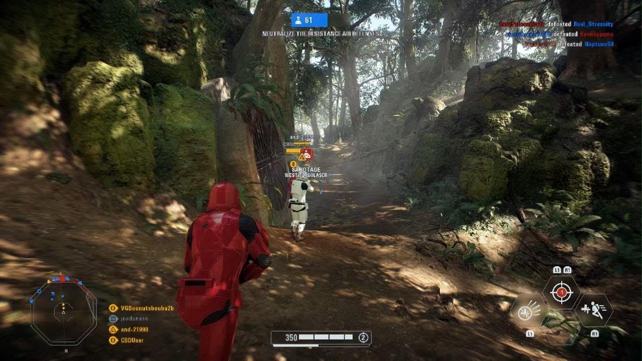 STAR WARS Battlefront II First Order Galactic assault - YouTube
