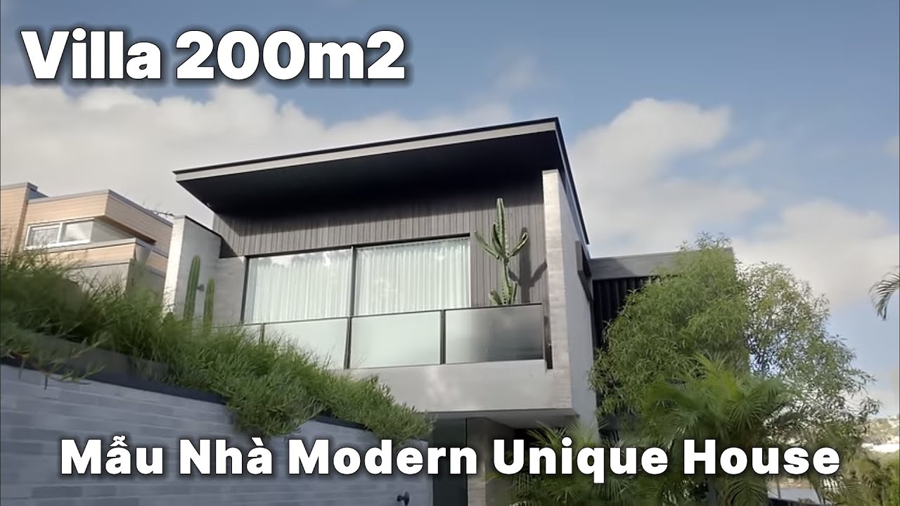 Modern Unique HOUSE Model. (Design & Construction) - YouTube