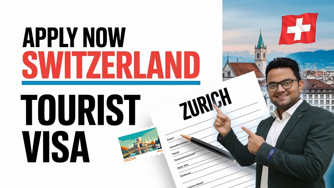 How To Apply Switzerland🇨🇭Tourist Visa From India | Schengen Visitor ...