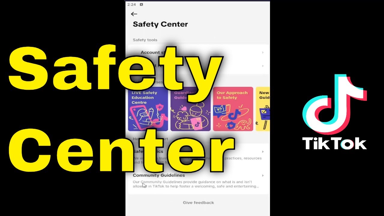 How to Find Safety Center on TikTok App [Guide] - YouTube