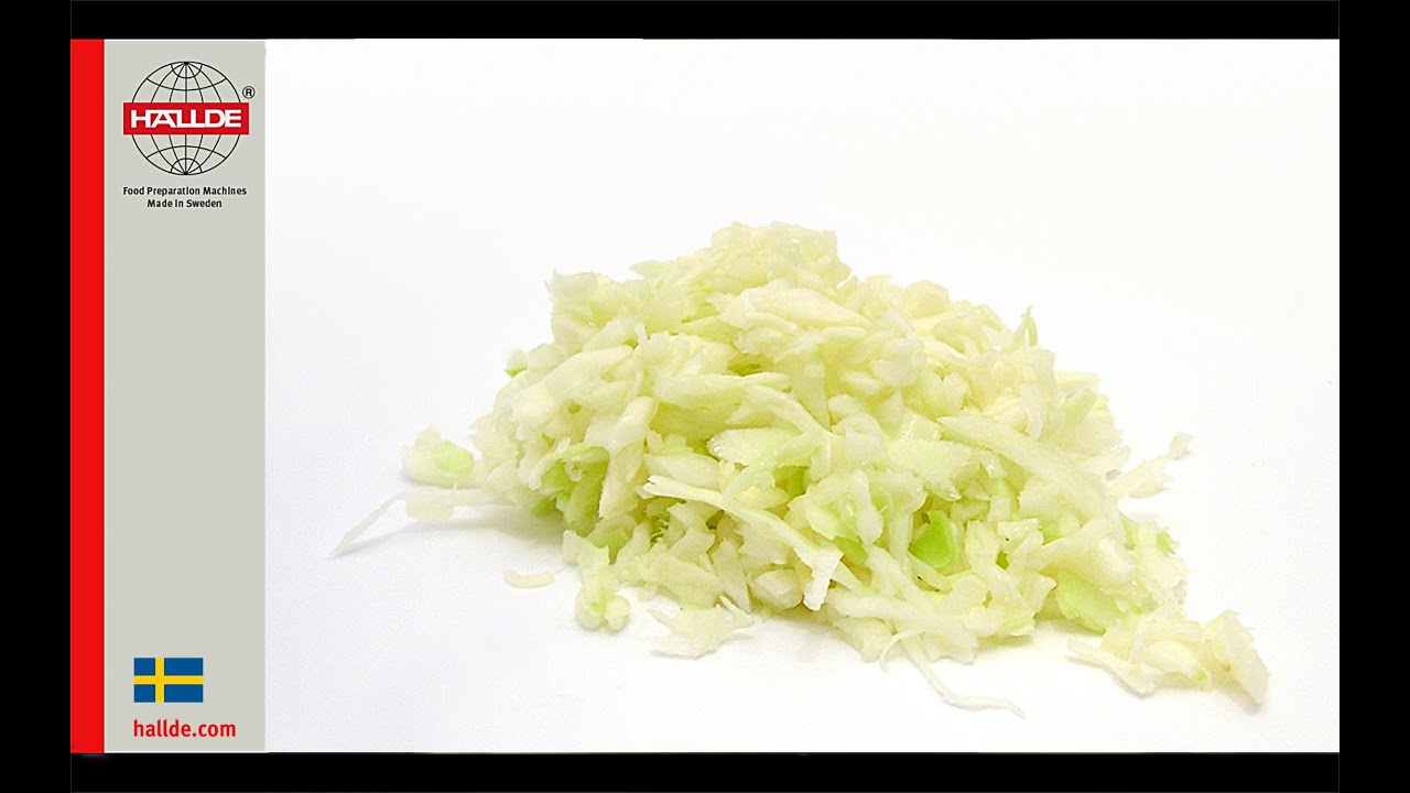 Grate the cabbage for coleslaw, salads, casserole, cabbage pudding, pie ...