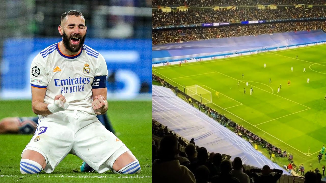 Karim Benzema Third Goal vs PSG | Fan & Player Reaction | Real Madrid 3 ...