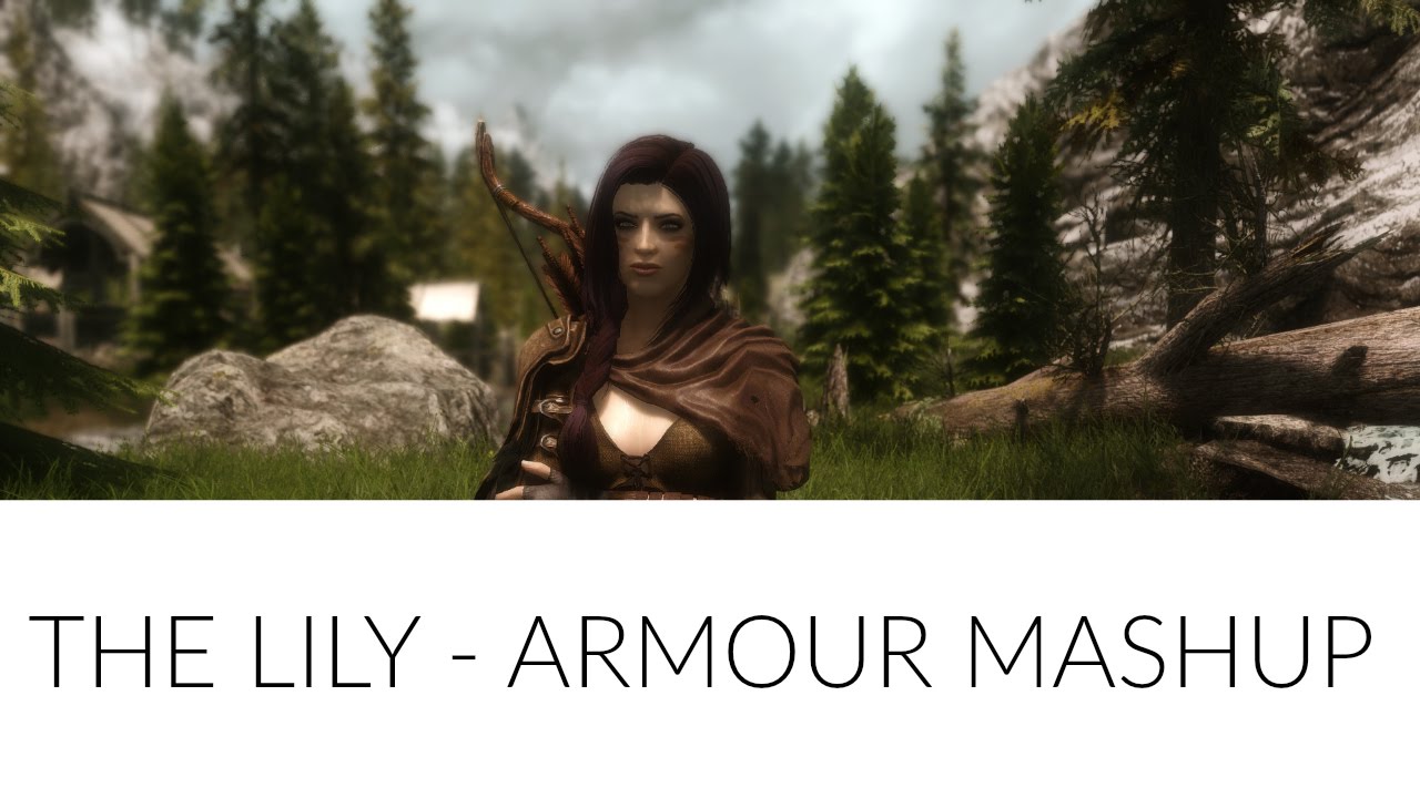 SKYRIM MODS: The Lily - Armour Mashup - YouTube