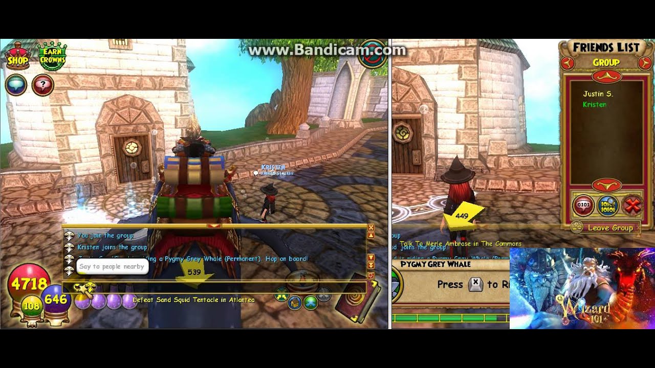 Wizard101: How to glitch someone into a dungeon - YouTube
