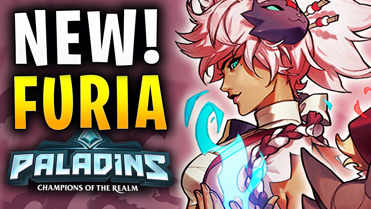 GOD TIER NEW FURIA DAMAGE! - Paladins Gameplay Build - YouTube