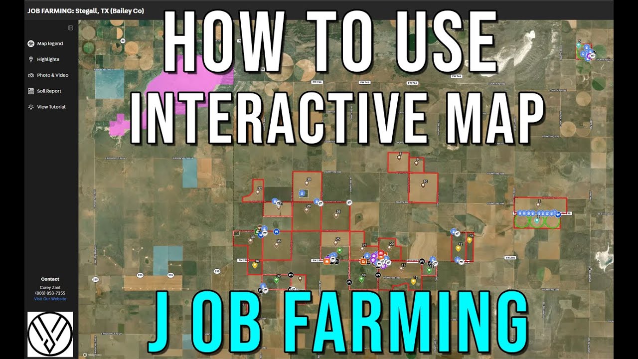 [TUTORIAL] Mastering the Interactive Map | J Ob Farming LLC - YouTube