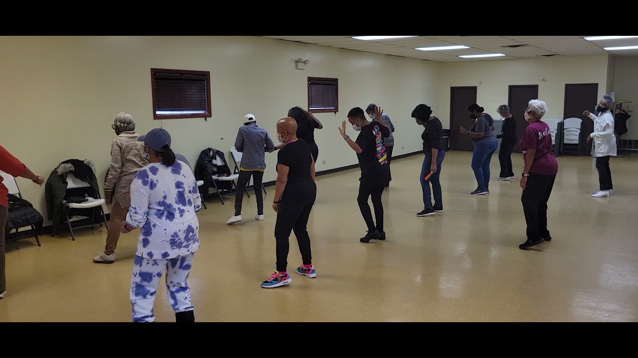 Line Dance "Line Steppers Slide" - YouTube