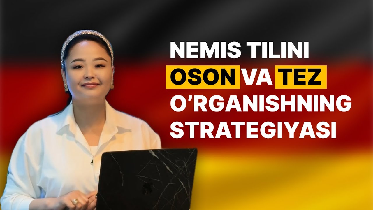 Nemis tilini oson va tez o'rganish strategiyasi - YouTube