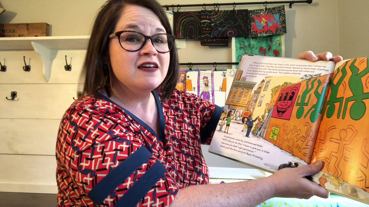 Keith Haring Story Reading - YouTube