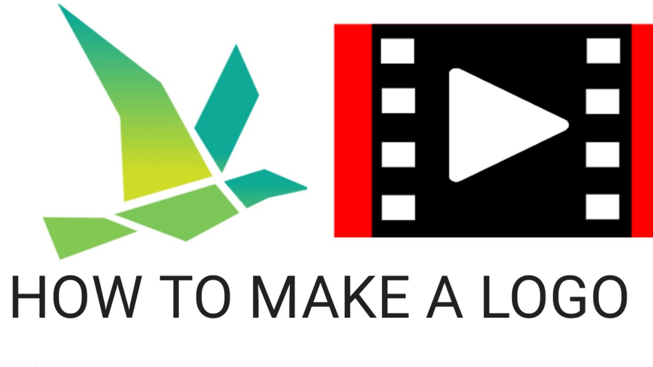 how to make a logo| easy way - YouTube