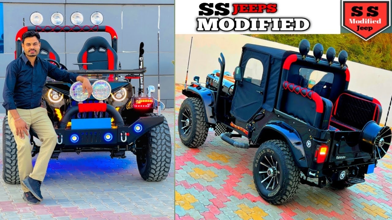 New Modified Jeep | Willys Jeep | Order From GOA || New Looking ...
