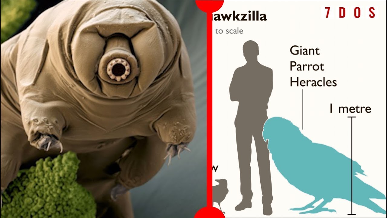 A Giant Extinct Parrot & Life Now On The Moon - 7 Days of Science - YouTube