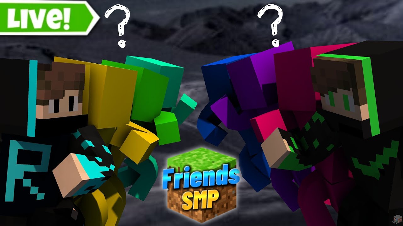 TEAM MEMBER SELECTION IN FRIENDS SMP #minecraft #hindi #live - YouTube