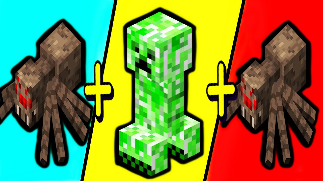 Spider + Creeper + Spider = ??? - YouTube