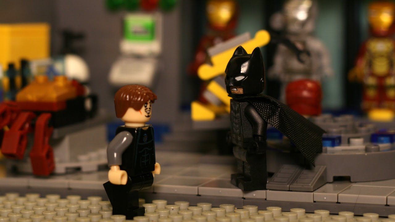 [LEGO] Billionaire Buttkickers [EP1] - Iron Bat, part 1 (Stop-Motion ...