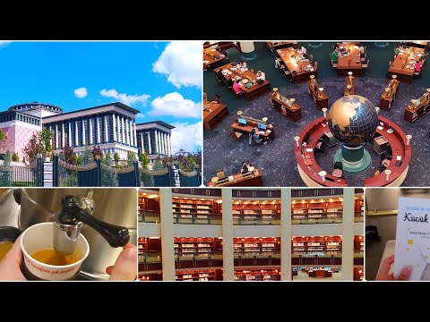 MİLLET KÜTÜPHANESİ ! 🏛️ / Çorba ve içecekler ücretsiz mi? 👀 #vlog