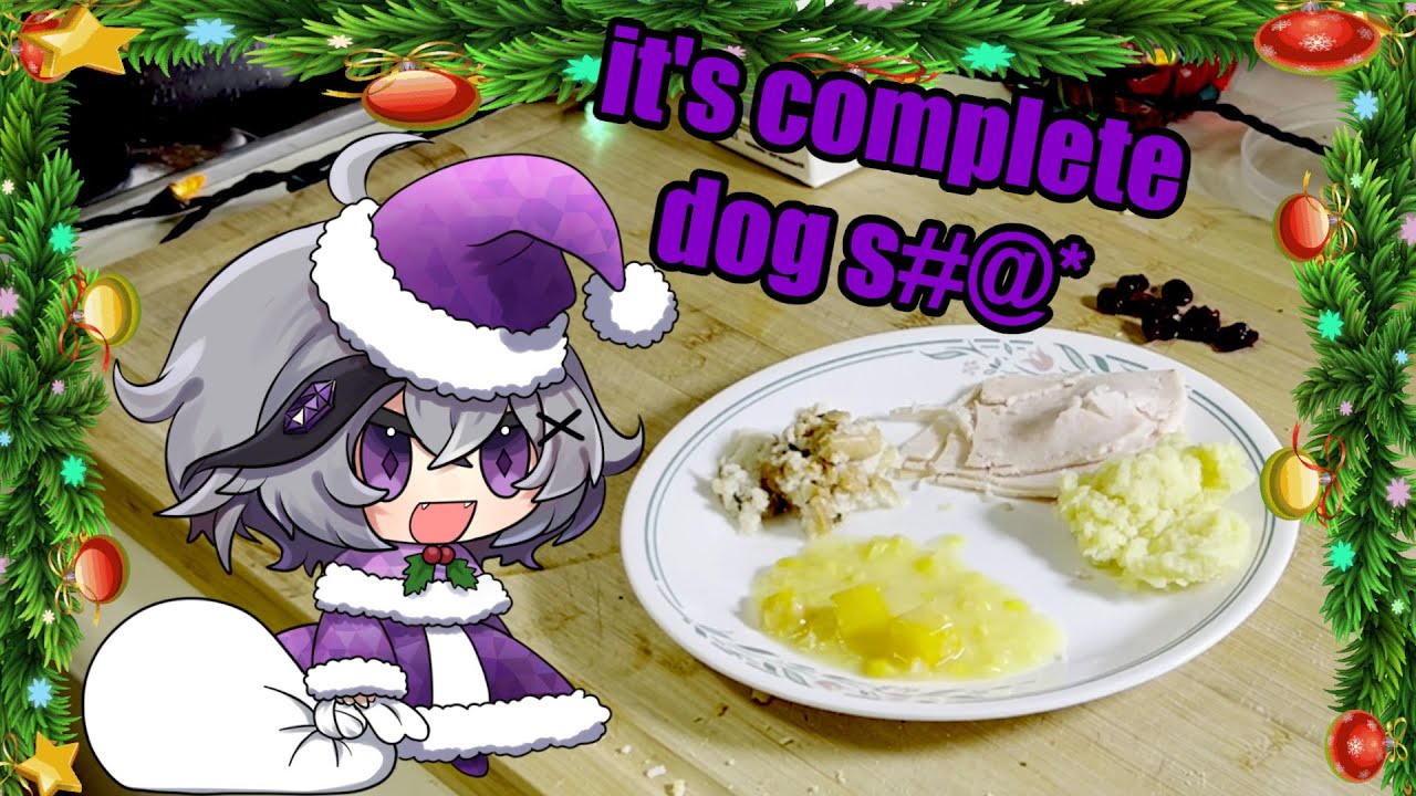 Making the WORST Christmas dinner | This is why vtubers don't cook ...