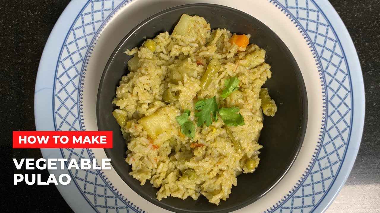 How to make Vegetable Pulao / Vegetable Pulao in cooker / Vegetable ...