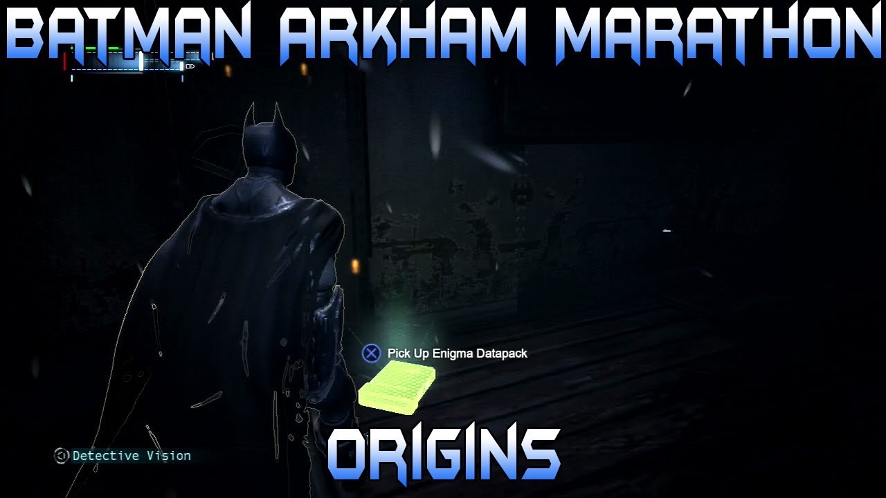 Batman Arkham Marathon Origins Getting The Rest Of Park Row & Gotham ...