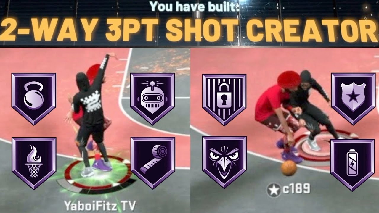 Best 2-Way 3Pt Shot Creator Build In NBA 2K20 | Best Glitchy Unknown ...