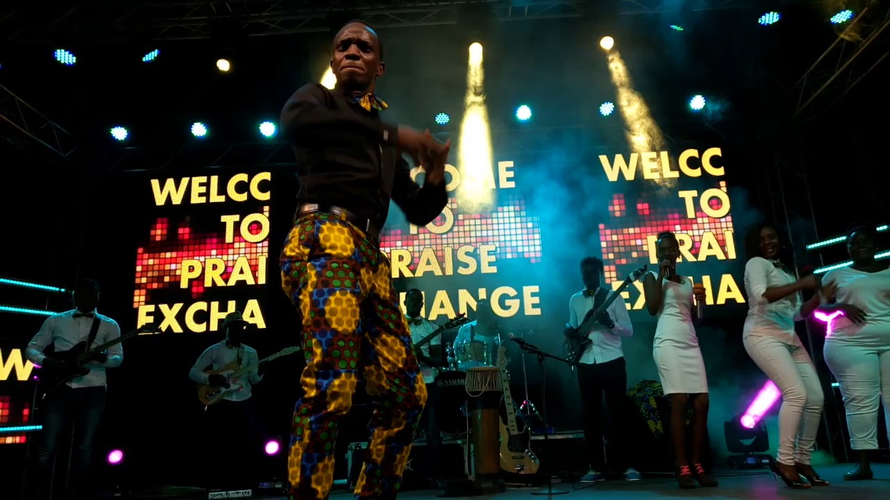 Johnmary at the praise exchange performing Nsiima - YouTube