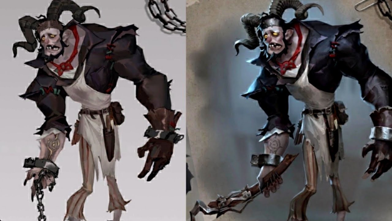 Desing Ideas of New Hunter "Goatman" Jeffrey. Identity V - YouTube