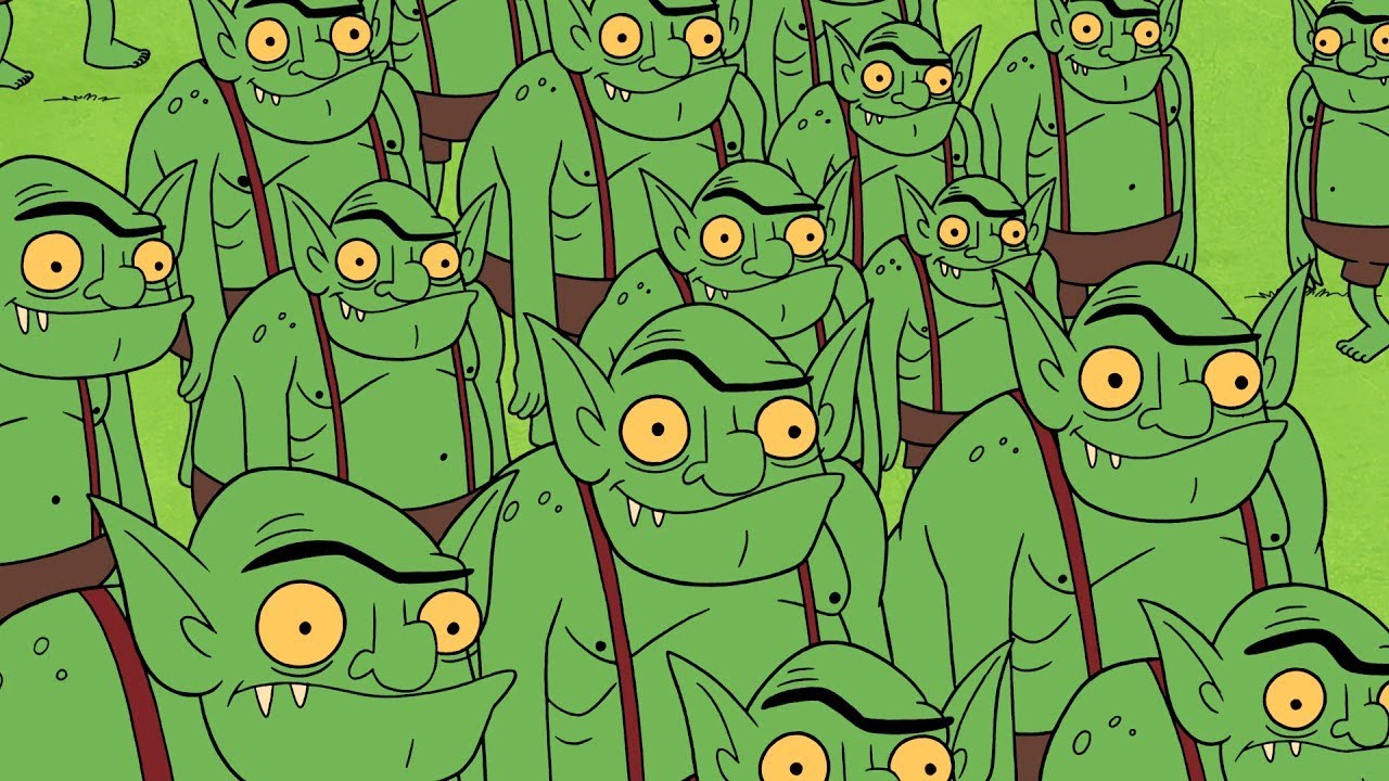 Clash Of Clans battle: 100+ goblins - YouTube