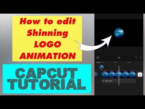 How to edit Shinning LOGO animation in Capcut - YouTube