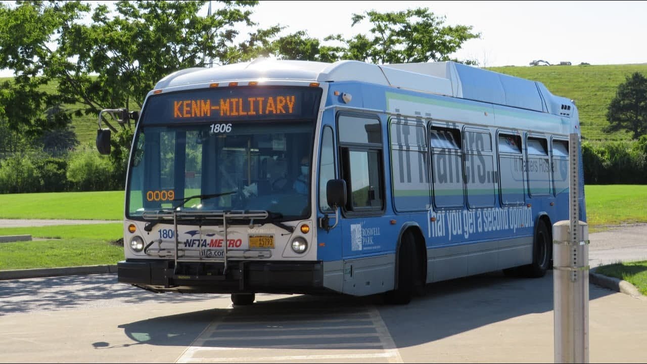 NFTA Metro Ride Route 60E Outbound [FULL ROUTE] Bus 1806 - 2018 Novabus ...