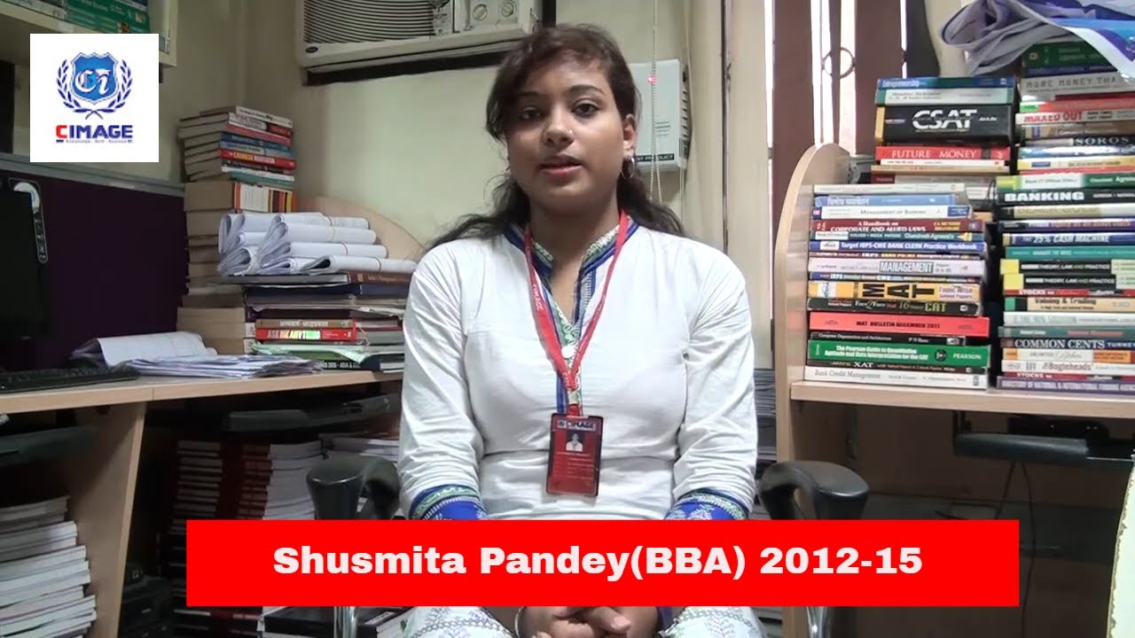 Sushmita Pandey (BBA) Sharing her Experience | CIMAGE College - YouTube
