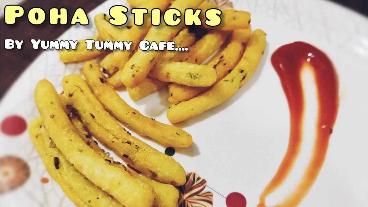 Aaloo Poha Sticks |Finger Fries | Crispy Snacks for kids| How to make ...