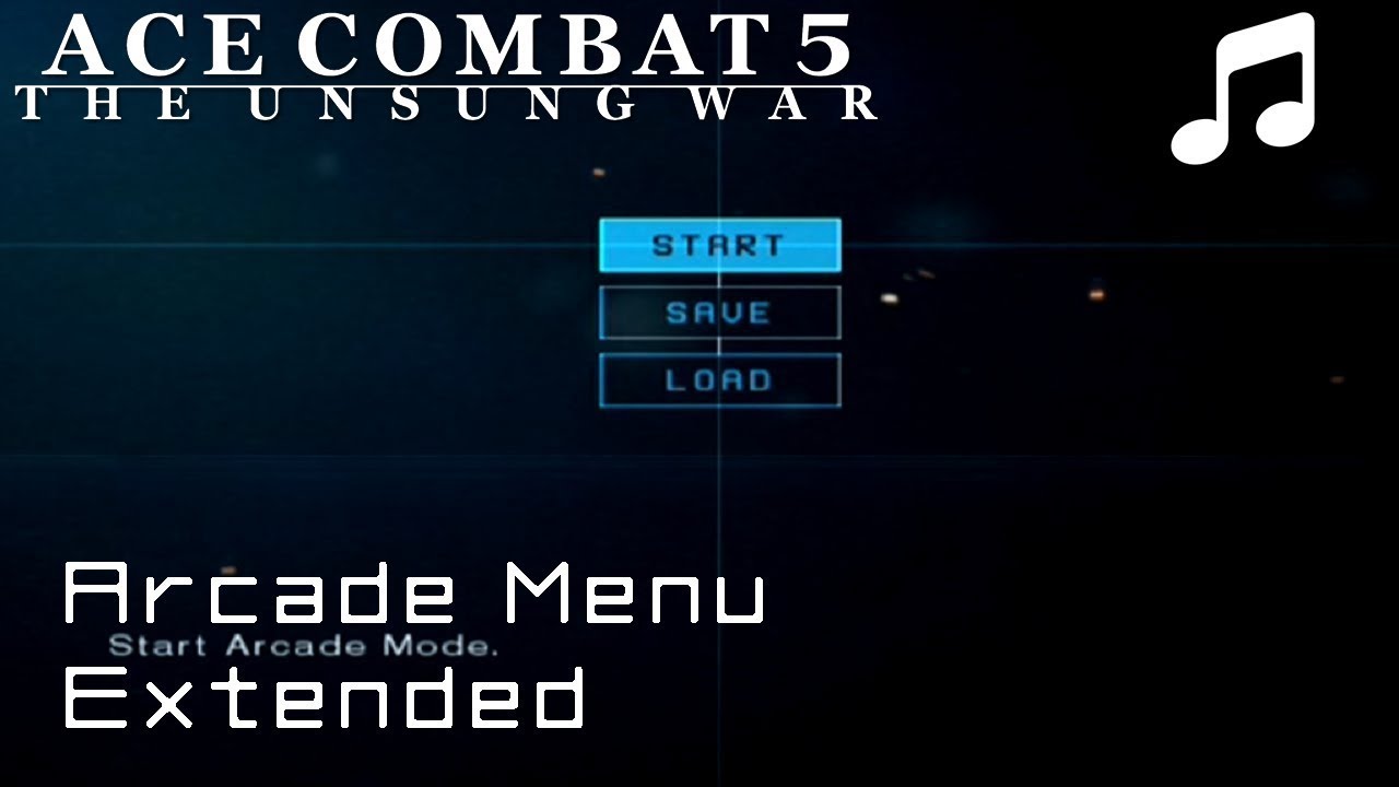 Arcade Menu (Extended) - Ace Combat 5 - YouTube