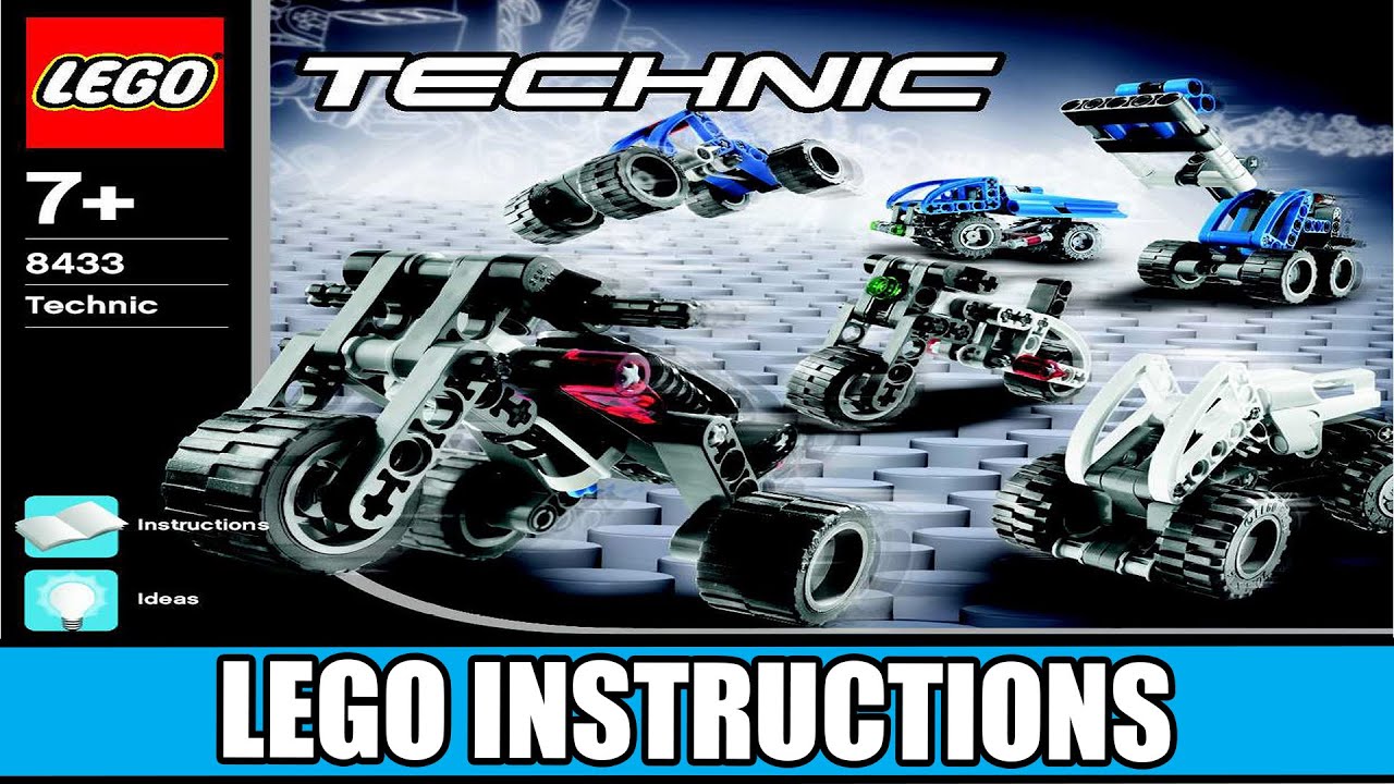 LEGO Instructions - Technic - 8433 - Cool Movers (Alternative Model B ...