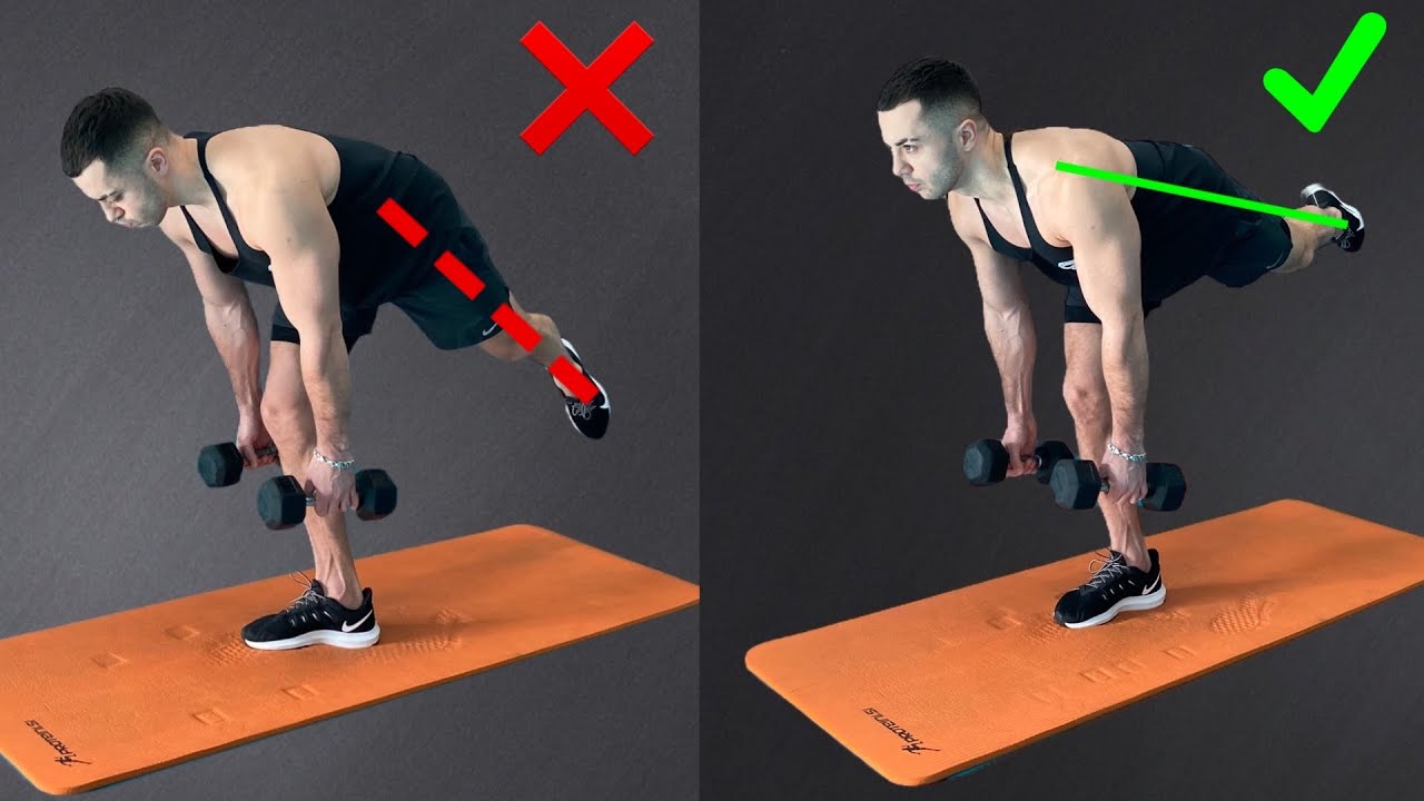 Single Leg Deadlift Variations (Correct Form ) - YouTube